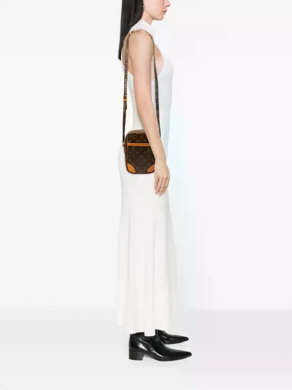 LOUIS VUITTON 2003 Monogram Danube Crossbody Bag - Brown