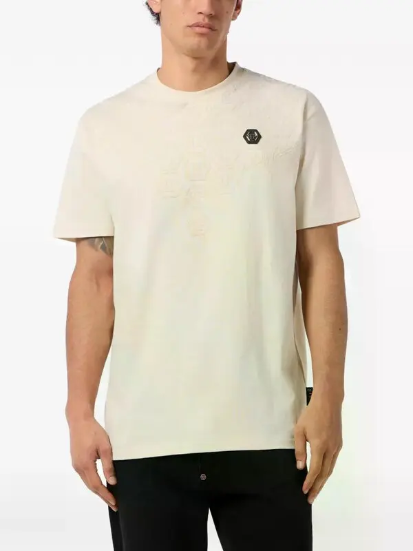 Philipp Plein Round-neck Monogram T-shirt