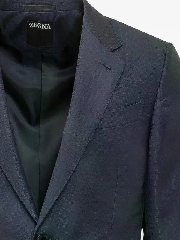 Zegna Buttoned Blazer