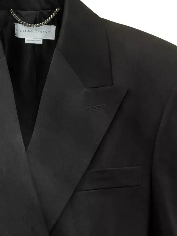 Stella McCartney Double-breasted Blazer - Black