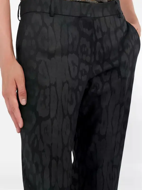 Roberto Cavalli Printed Flared Trousers