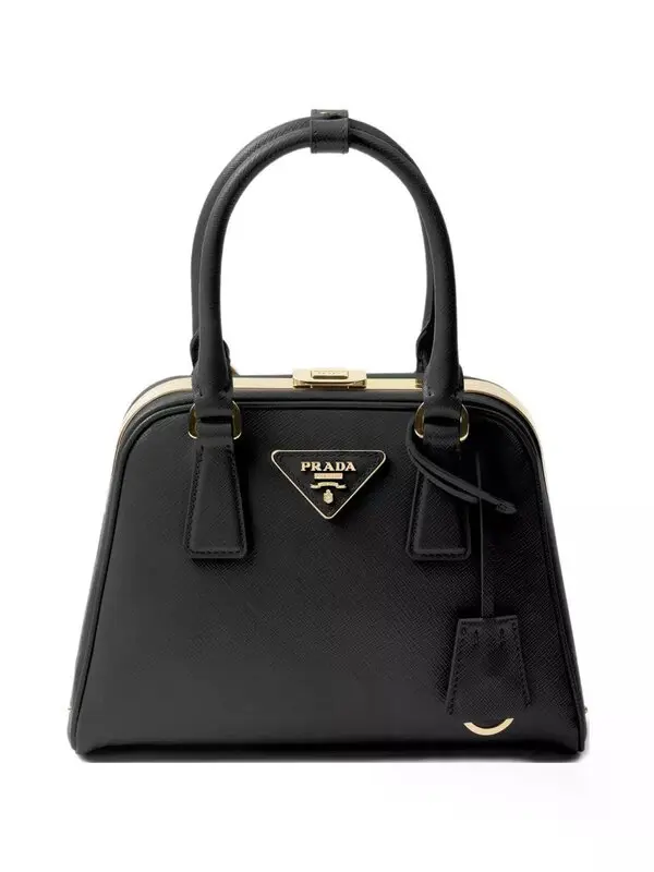 Prada Pyramid Leather Tote