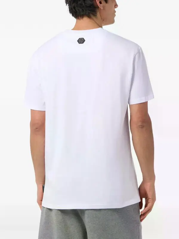 Philipp Plein Skull-print T-shirt - White