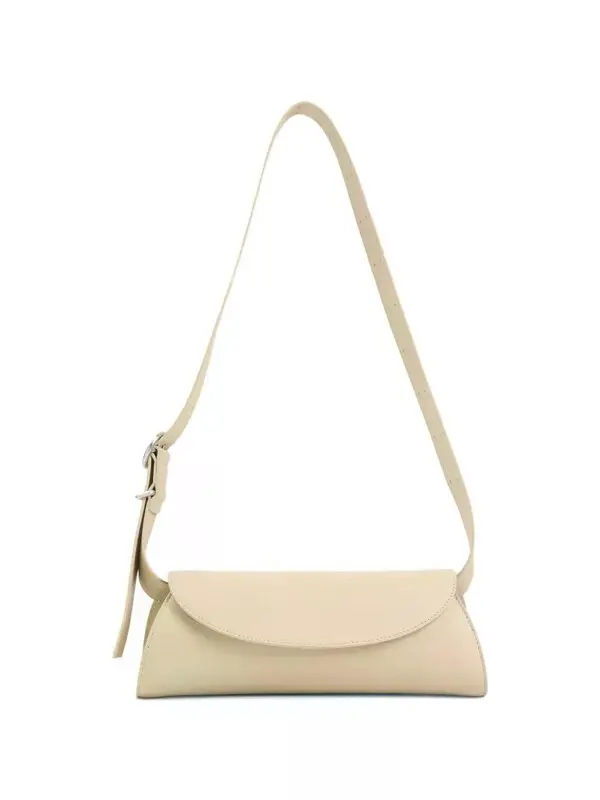 JIL SANDER Small Cannolo Foldover-top Shoulder Bag - Neutrals