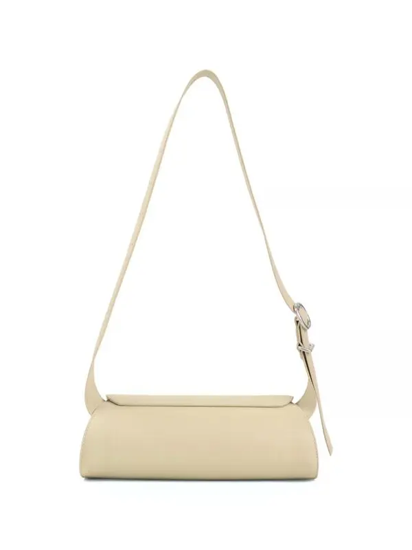 JIL SANDER Small Cannolo Foldover-top Shoulder Bag - Neutrals