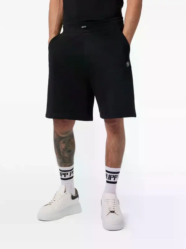 Philipp Plein Fleece Track Shorts