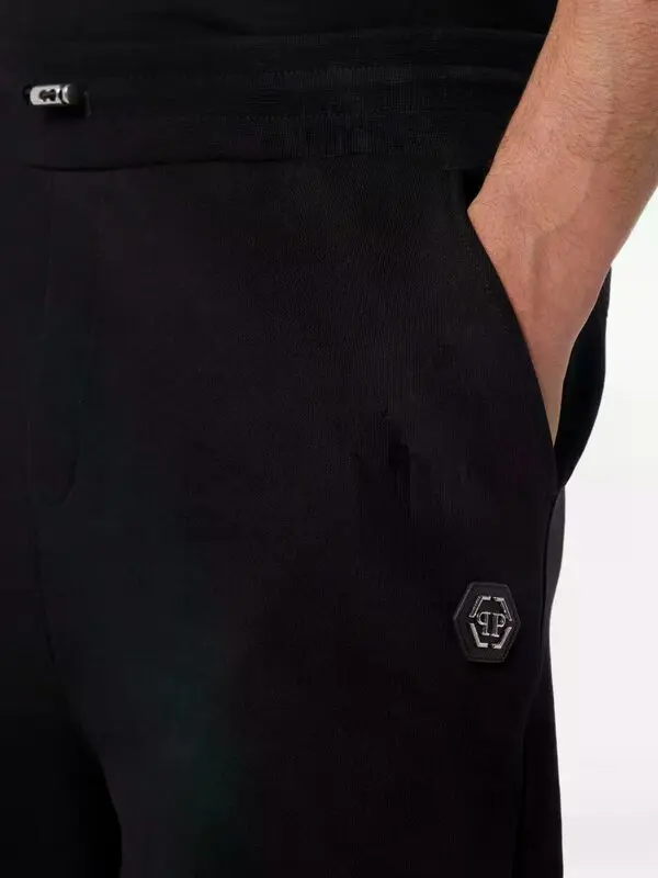 Philipp Plein Fleece Track Shorts