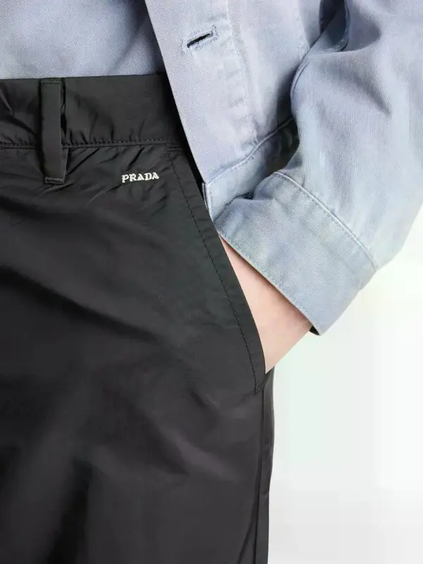 Prada Logo-detail Trousers