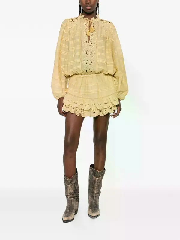 MARANT ETOILE Long-sleeve Mini Dress