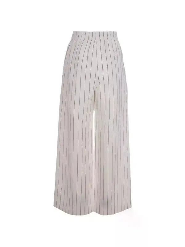 Liu Jo Striped Drawstring Trousers