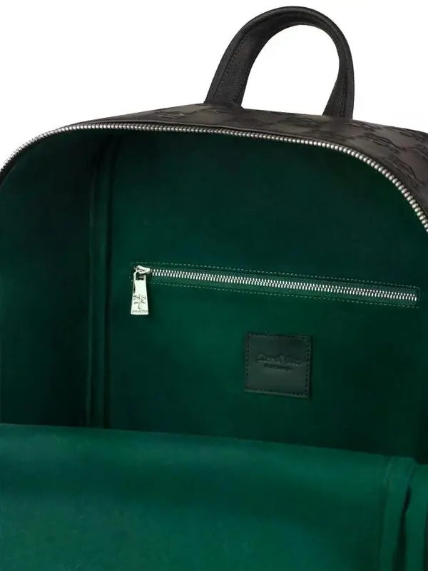 Place Of Ëlms Logo-embossed Leather Backpack