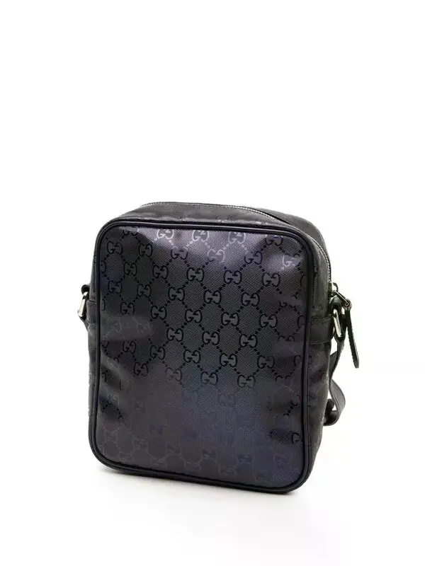 Gucci Gg Imprime Crossbody Bag - Blue