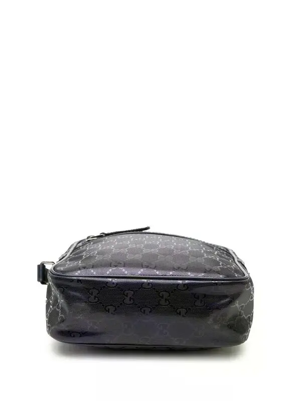Gucci Gg Imprime Crossbody Bag - Blue