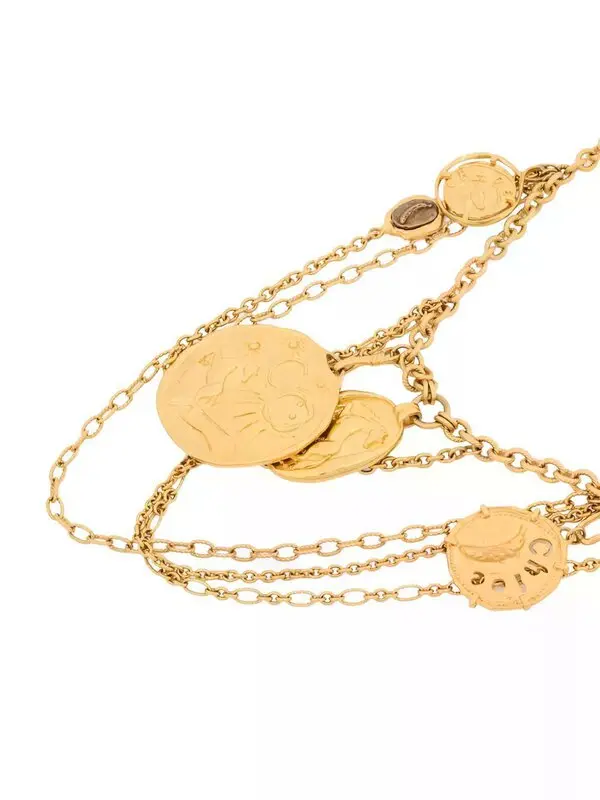 Chloé Medals Layered Necklace