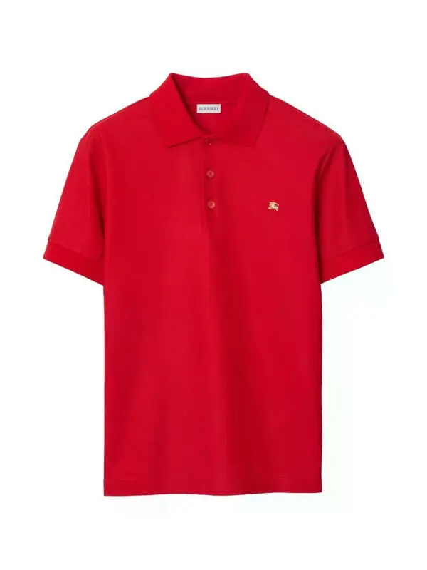 Burberry Ekd Polo Shirt - Red