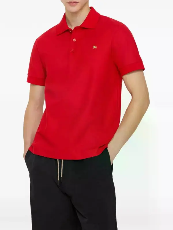Burberry Ekd Polo Shirt - Red