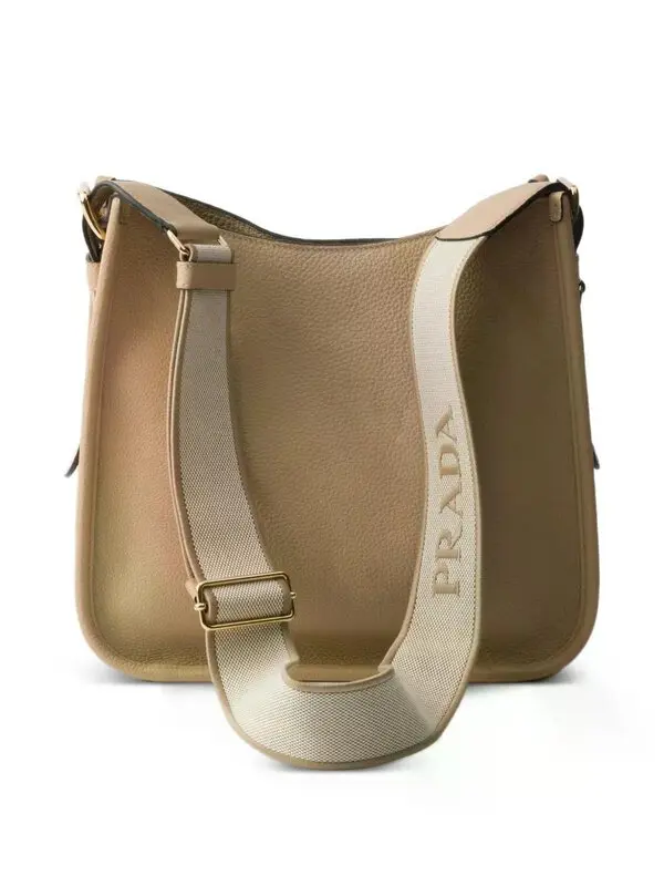 Prada Logo-detail Leather Shoulder Bag