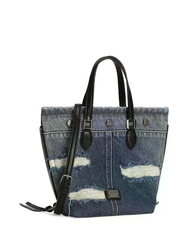 Dolce & Gabbana Atene Distressed Tote Bag