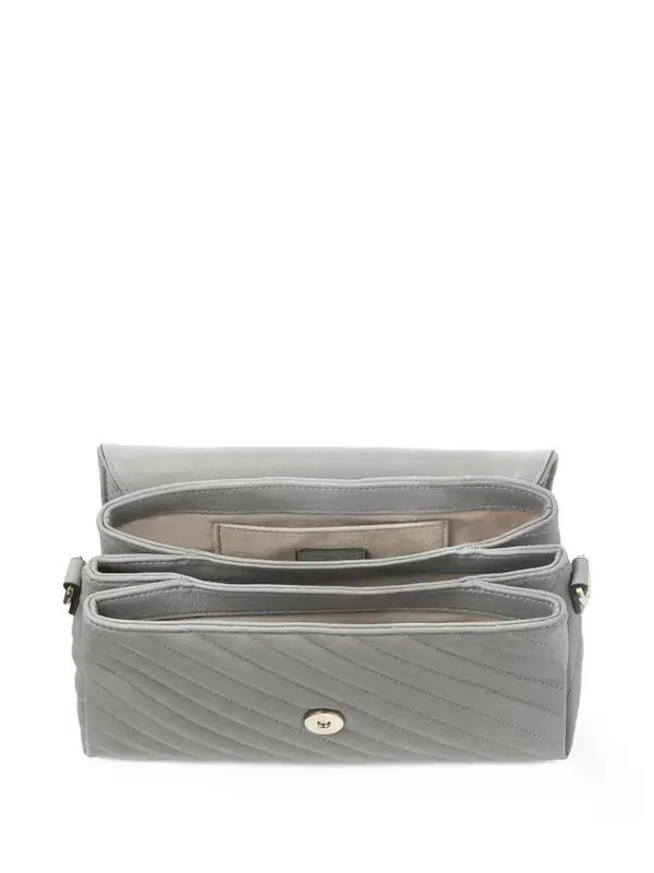 JIMMY CHOO Avenue Curve Quilted Tote - Grey