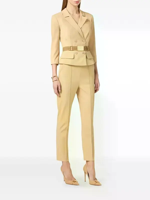 Elisabetta Franchi Belted Trousers