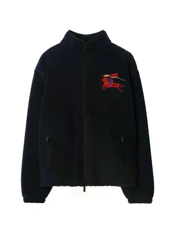 Burberry Equestrian Knight Fleece Jacket
