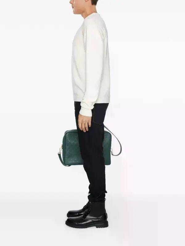 Place Of Ëlms Embroidered Crew-neck Sweater