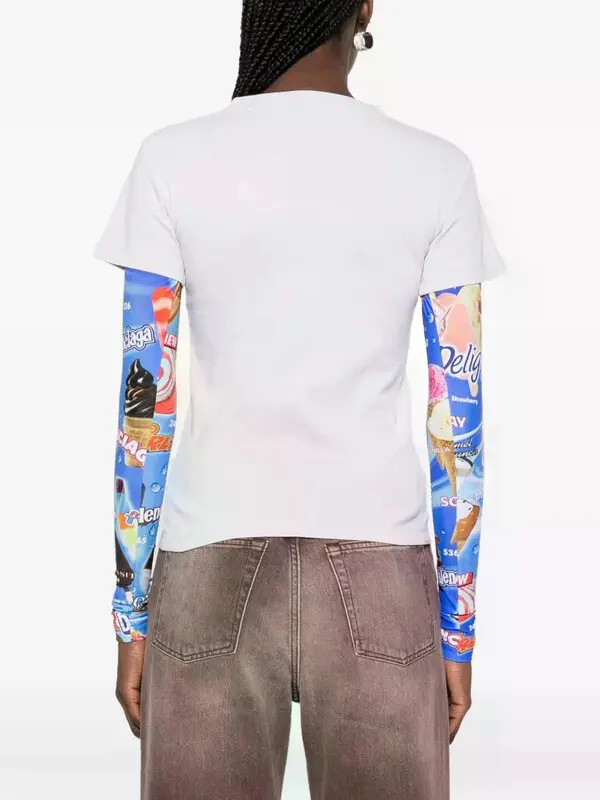 Balenciaga Logo-detail Long-sleeve Top