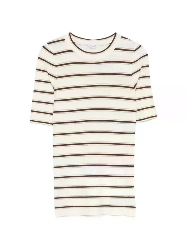 Brunello Cucinelli Striped T-shirt