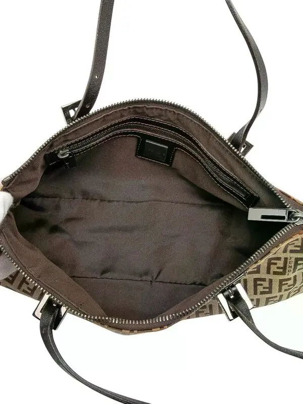 Fendi Zucchino Canvas Handbag