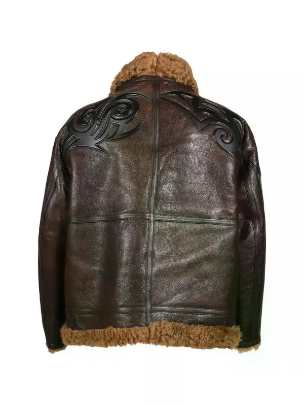 Vetements Shearling-trim Jacket
