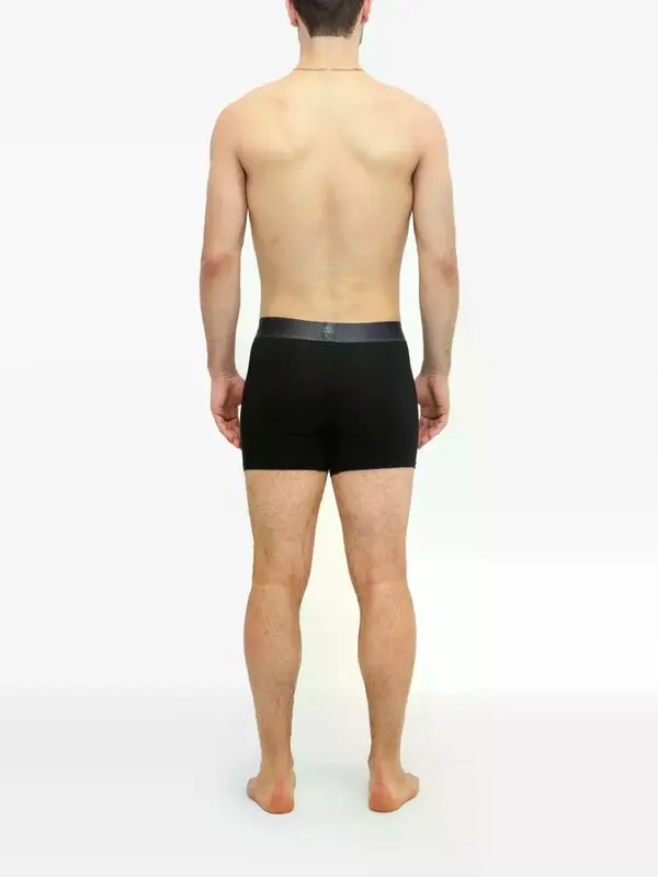 Place Of Ëlms Elastic-waist Boxer Shorts - Black
