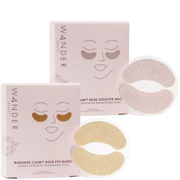 WANDER BEAUTY Baggage Claim Eye Masks Set12 Pair - One-color
