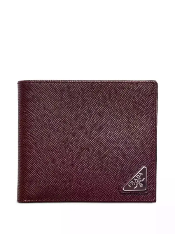 Prada Leather Wallet - Red