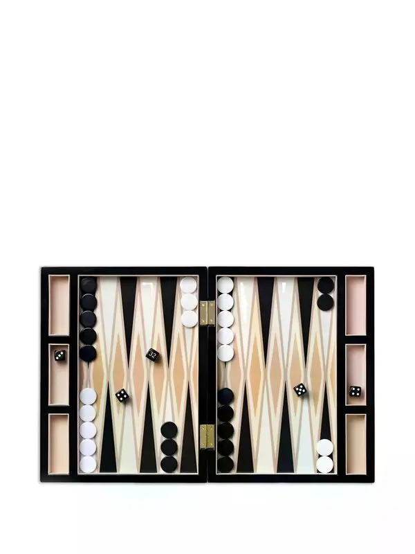 PRINTWORKS Lacquered Backgammon
