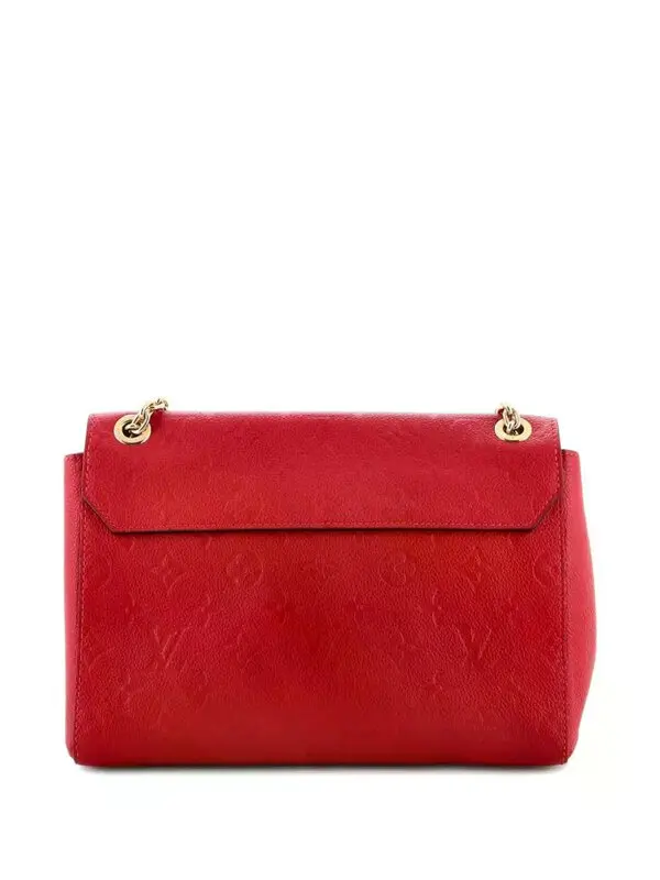 LOUIS VUITTON Vavin Pm Monogram Empreinte Leather Crossbody Bag - Red