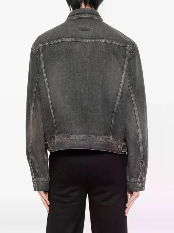 Fear Of God Trucker Denim Jacket - Grey