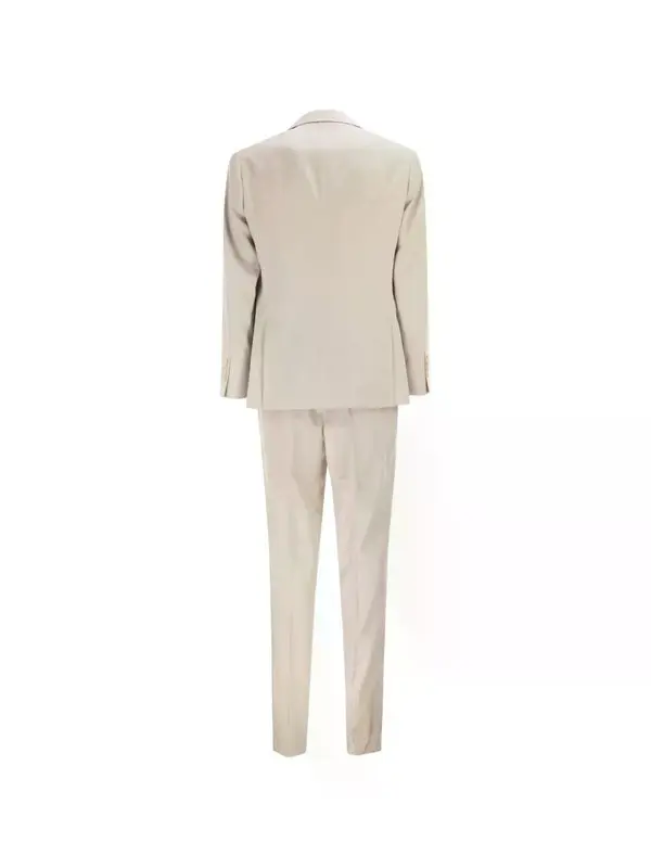 Brunello Cucinelli Two-button Pleated Suit - Neutrals
