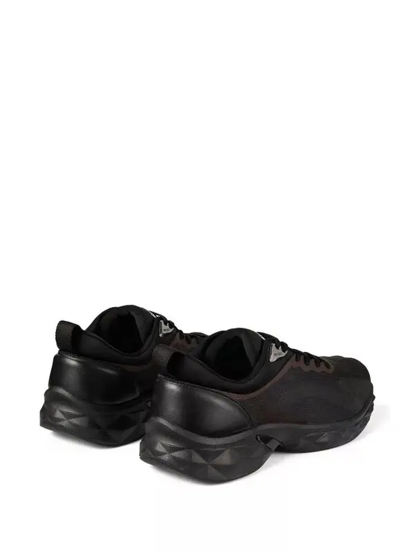 JIMMY CHOO Diamond Run Sneakers - Black
