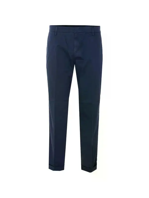 DONDUP Cuffed Trousers - Blue