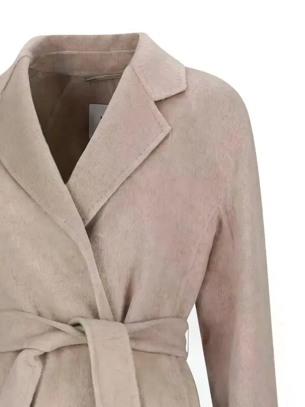 Max Mara Maceri Belted Coat - Neutrals