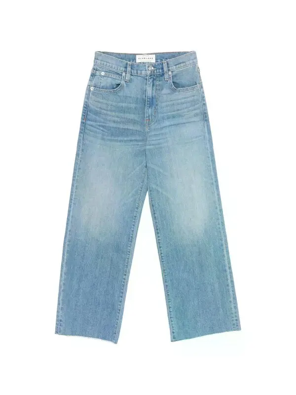 SLVRLAKE Frayed Grace Crop Denim Jeans