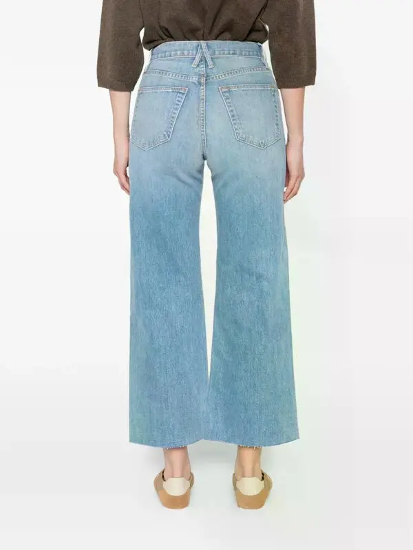 SLVRLAKE Frayed Grace Crop Denim Jeans