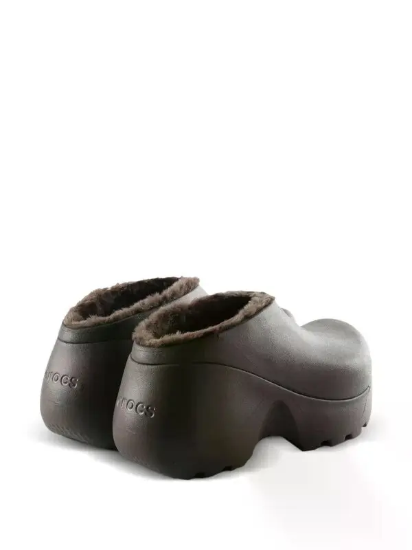 CROCS Platform Mules - Brown