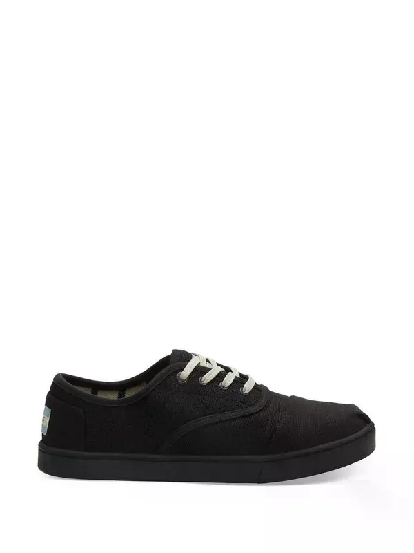 Toms Cordones Cupsole Sneakers - Black