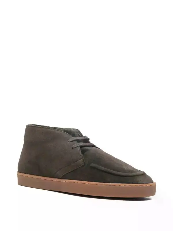Canali Lace-up Ankle Boots