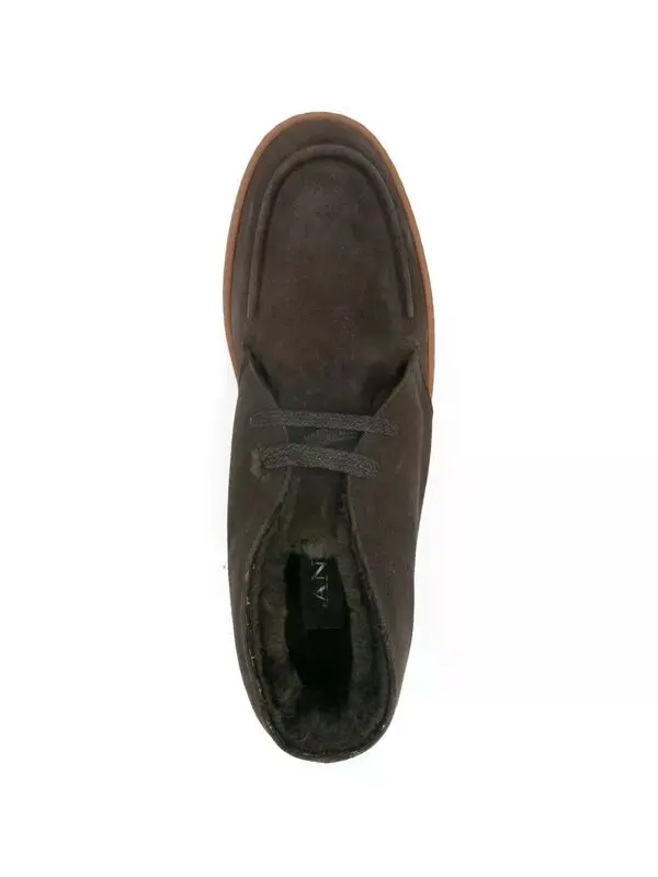 Canali Lace-up Ankle Boots