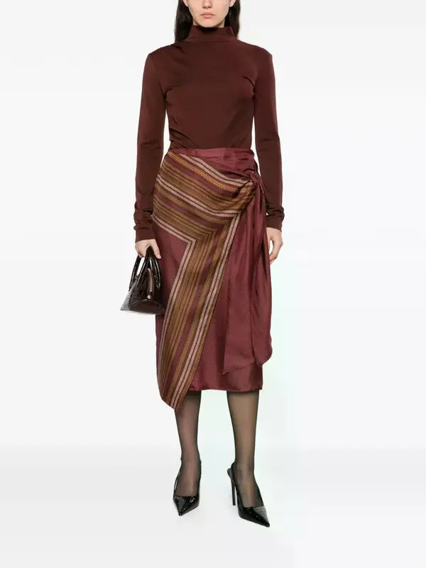 Max Mara Draped Long-sleeve Top