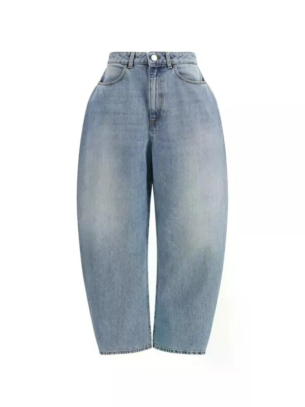 RÓHE Sculptural Button-fastening Jeans - Blue
