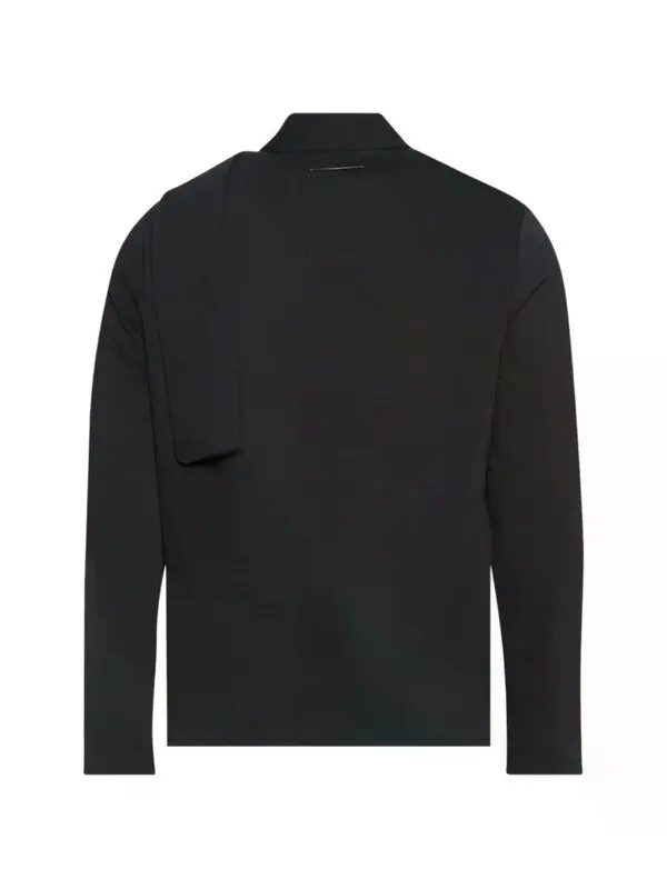 MAISON MARGIELA Long-sleeved Scarf Sweater