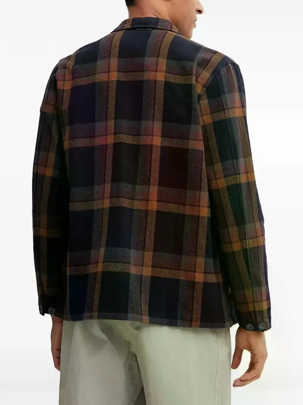 Fjallraven Check-pattern Two-pocket Shirt Jacket